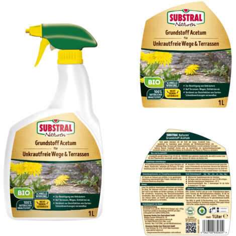 Substral Naturen Grundstoff Acetum Bio Unkrautfrei 1 L Dünger