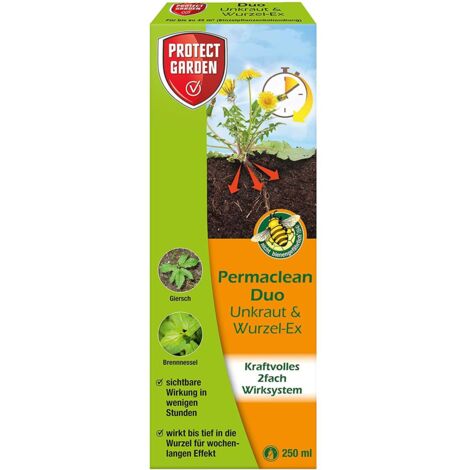 Protect Garden Permaclean Duo Unkraut & Wurzel-Ex 250 ml Gebrauchsfertig