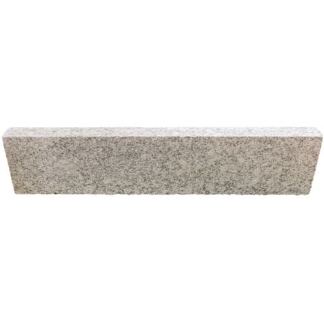 TrendLine Randstein Granit 100 x 20 x 6 cm grau Kanteneinfassungen