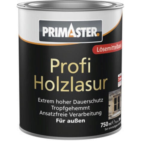 Primaster Profi Holzlasur 750 ml kiefer Holzlasur