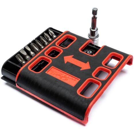 TrendLine Bit-Set 17-teiliges Bit-Sortiment mit Magnet-Bithalter Bitsatz