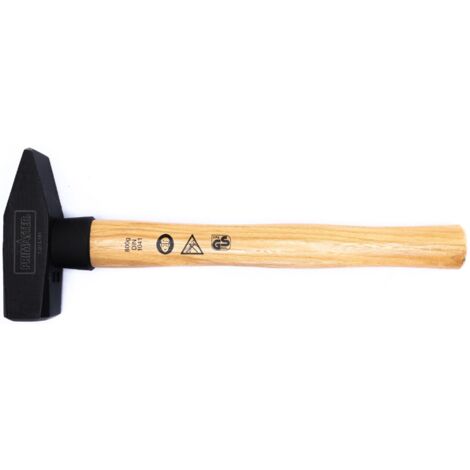 TrendLine Schlosserhammer 800g Hammer mit Holzstiel Hammer