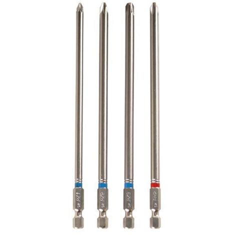 Bit-Set 4-teilig 150 mm Philips/Pozidrive Bits