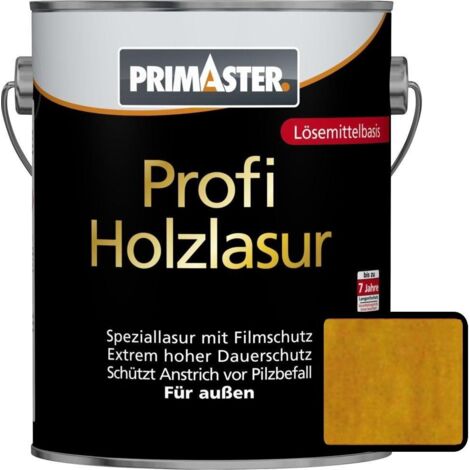 Primaster Profi Holzlasur 750ml Kiefer Holzschutzlasur Dauerschutzlasur