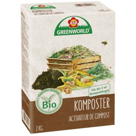 ASB Greenworld Bio Komposter 2 kg Schnellkomposter