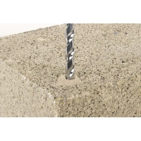 Wolfcraft Steinbohrer HM 7738010 Ø 10 mm Rundschaft Steinbohrer