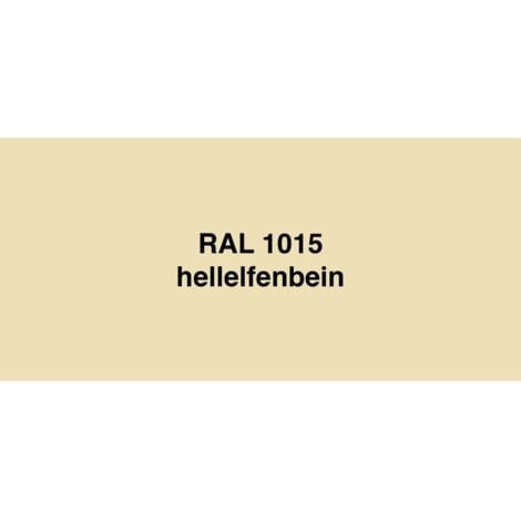 Primaster PU Lack RAL 1015 elfenbein 125 ml für Innen- und Außen hoch ...