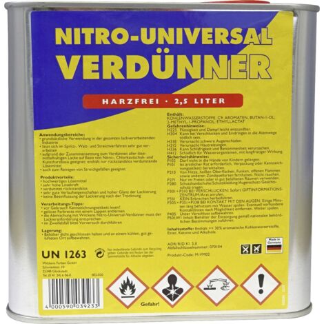 Nitro-Universal-Verdünner 2,5 L Verdünner