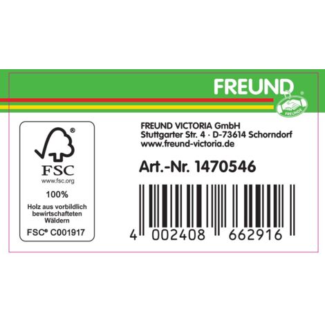 Freund Victoria Handfeger Holzstiel 30cm Hand Feger Handbesen