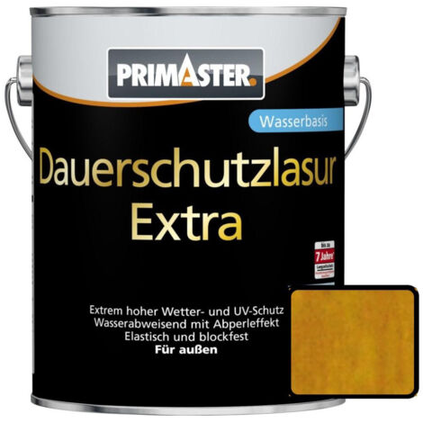 Primaster Dauerschutzlasur Extra Kiefer 750ml Holzlasur Außen Holzschutz