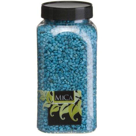 Mica Decorations Dekoration Granulat türkis 650 ml 1 kg Granulat