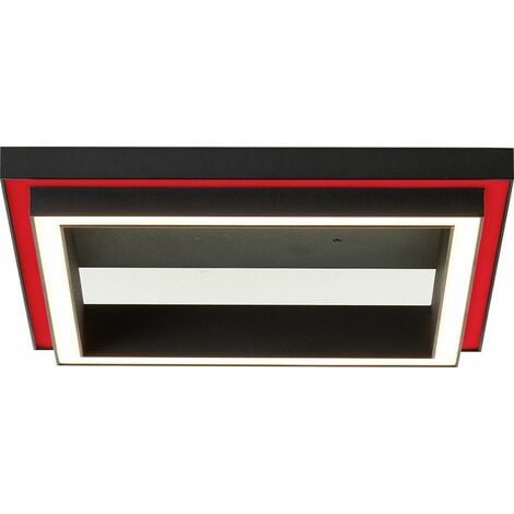 Brilliant Tuya Smart LED Panel Palva schwarz 30 x 30 cm dimmbar RGBW ...