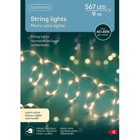 Kaemingk Micro LED Lights Außen 567 LED warmweiß LED Lights