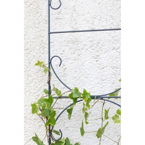 TrendLine Spalier Metall 150 cm dunkelgrau Spaliere