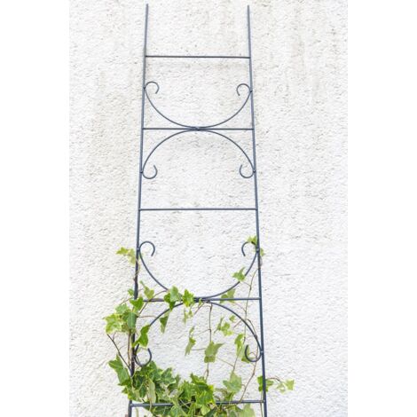 TrendLine Spalier Metall 150 cm dunkelgrau Spaliere