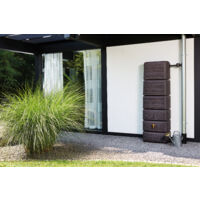 4rain Regenwasser-Wandtank Slim 300 l Tank Wassertank Regenwassertank ...