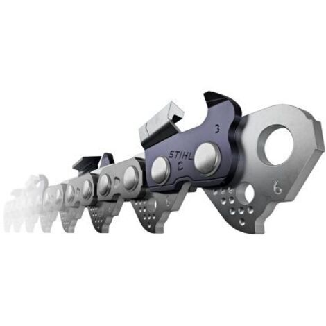 STIHL Sägekette 3/8 1,6mm RAPID HEXA 60 Treibglieder - 31320000060