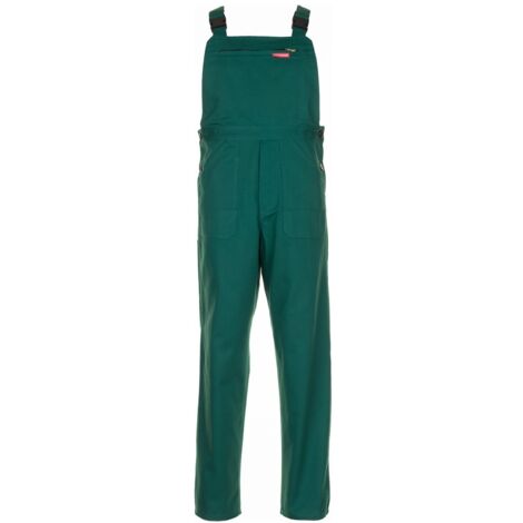 Arbeitshose Latzhose BW 270 grün Größe 48