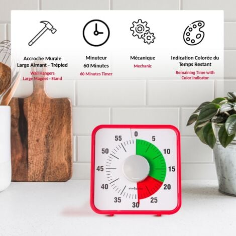 Timer FISHTEC color Zone Red