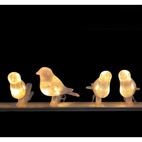 Guirlande FISHTEC luminaire Oiseau Solaire