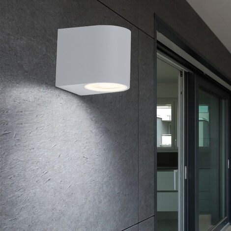 Applique d'extérieur down spots ALU télécommande dimmable dans un ...