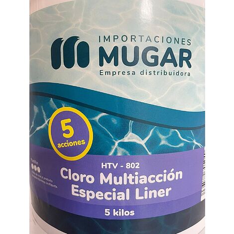 MUGAR- Cloro Multiacción Especial Liner- 5kg