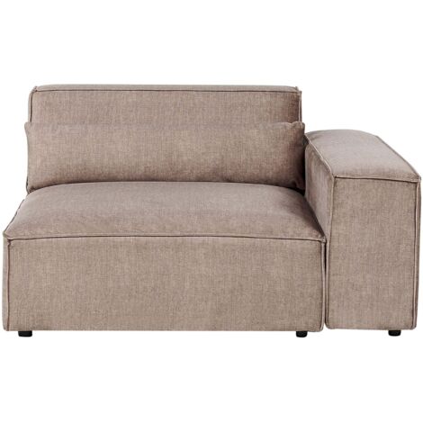 Divano moderno ad angolo sinistro con 1 posto a sedere, modulo con ...