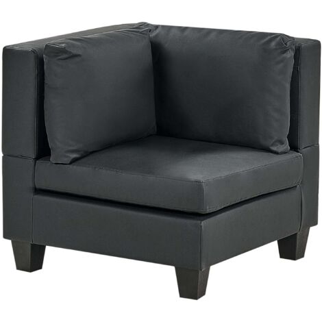 Modulo Angolare da 1 Posto per Divano in Tessuto nero Unstad