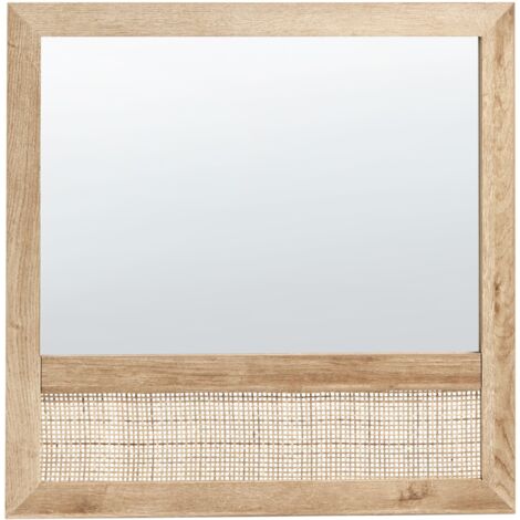 Specchio moderno quadrato decorativo da parete 60 x 60 cm Cornice in ...