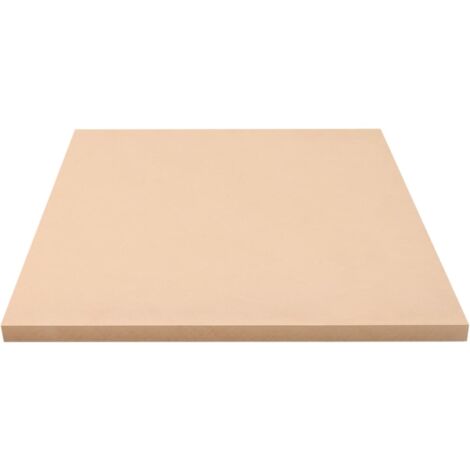 Plaques de MDF 2 pcs Carré 60x60 cm 25 mm