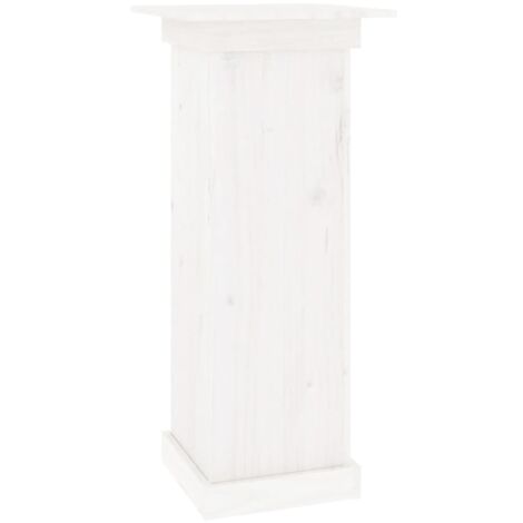 Étagère à Plantes pour Salon Support à Fleurs Bois Blanc d'Angle ...
