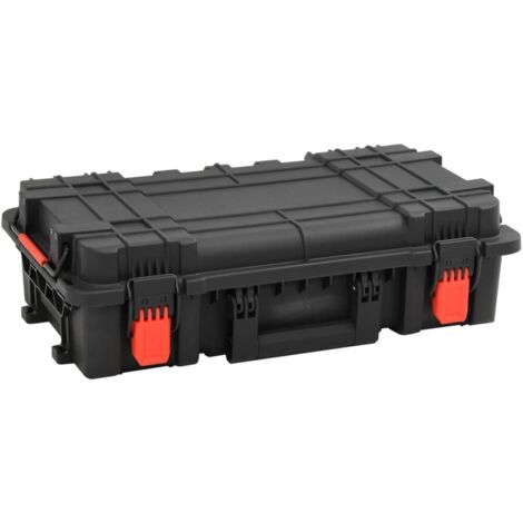 Mallette de transport portable noir 56,5x34x16 cm PP