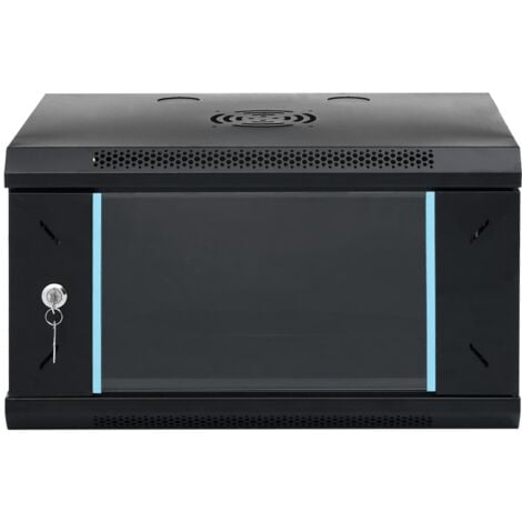 Coffret de réseau mural 6U 19" IP20 53x40x30 cm