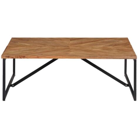 Table basse 110x110x36 cm Bois d'acacia solide