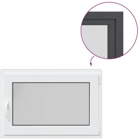 Fenêtre de sous-sol« RISOR » 90 x 60 cm oscillo-battante DIN droite ...