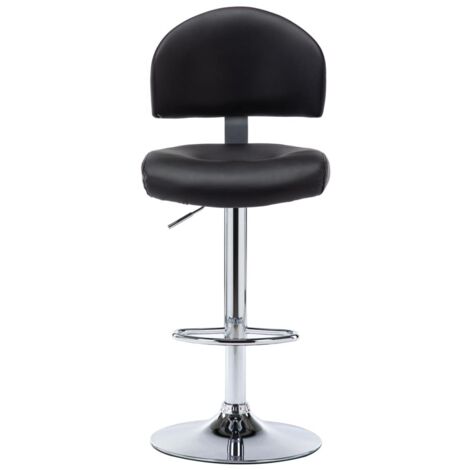 Tabouret de bar Noir Similicuir