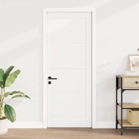 Porte intérieure ORKDAL Blanc 78 x 202 cm Contreplaqué