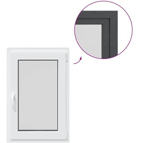 Fenêtre de sous-sol« RISOR » 60 x 100 cm oscillo-battante DIN droite ...