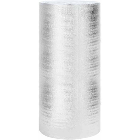 Réflecteur de chaleur pour radiateur Argent 1 x 15 m Aluminium