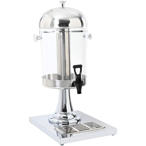 Distributeur de jus en acier inoxydable 8 L