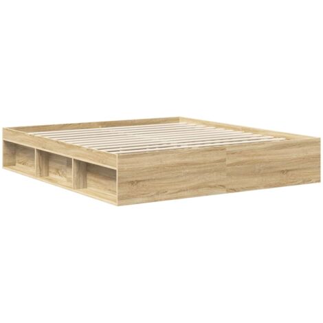 Lit double 180x200 pin massif structure de lit adulte pour sommier ...