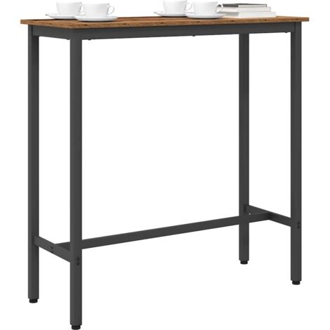 table Bois ancien 100 x 40 x 100,5 cm