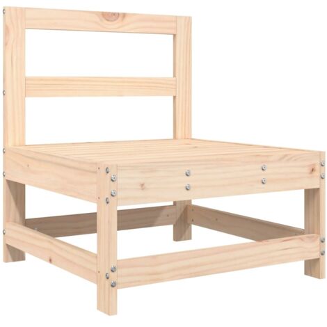 Salon de 6 pcs bois de pin massif