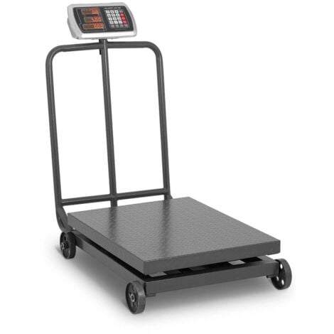 Balance plate-forme professionnelle Industrielle mobile - 600 kg / 100 ...