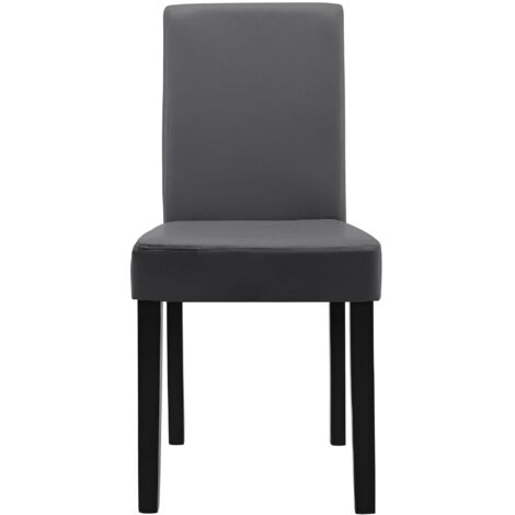 Kit de 2 chaises rembourrées avec pieds en bois massif housse en ...