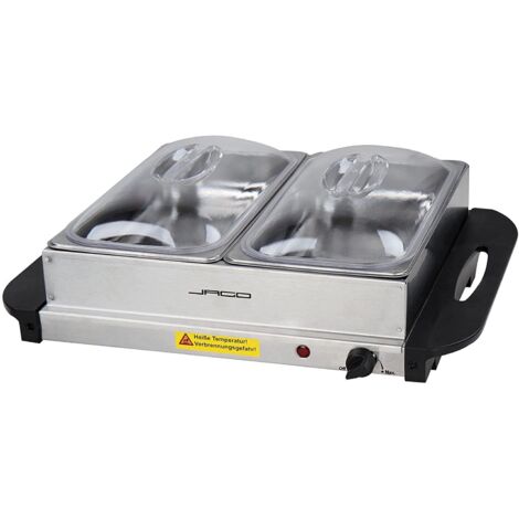 Chauffe plats électrique en acier inoxydable maintien de la température ...