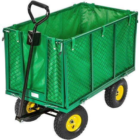 Chariot charrette de jardin main 544 kg outils jardinage