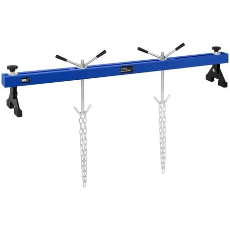 Traverse support moteur - 500 kg acier bleu
