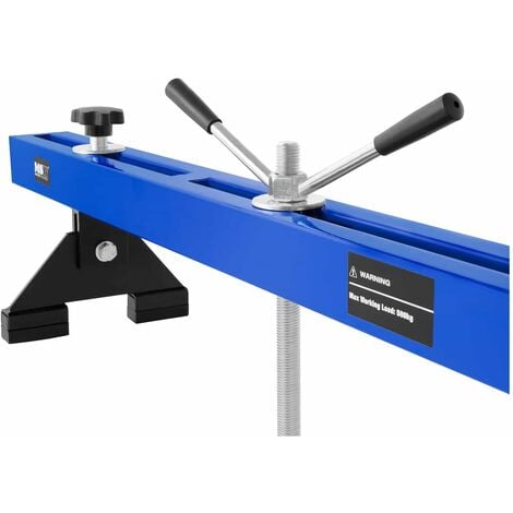 Traverse support moteur - 500 kg acier bleu