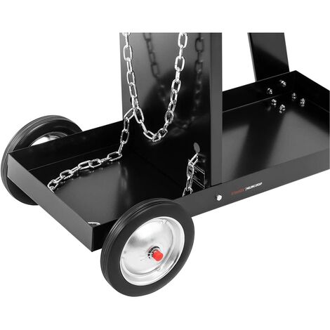 Chariot poste à souder 3 étagères 80 kg noir